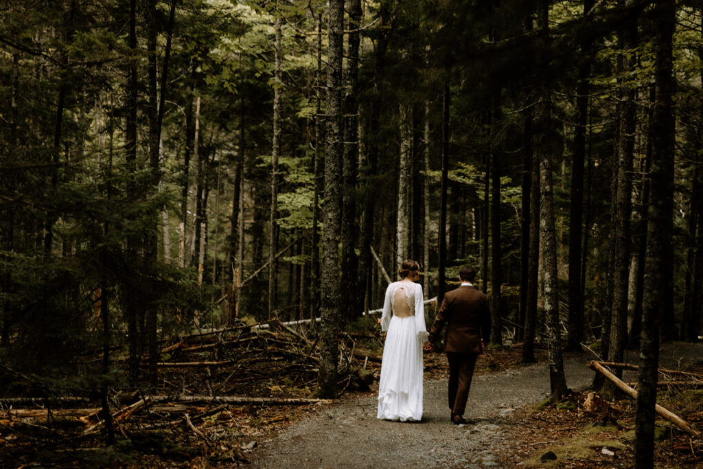 Intimate Acadia National Park Elopement by the Sea | Rendezvous Elopements | Matt & Amy ...