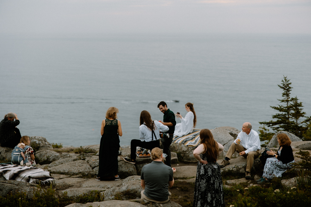Sand Beach Elopement in Acadia National Park | Rendezvous Elopements ...