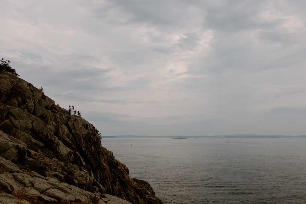 Sand Beach Elopement in Acadia National Park | Rendezvous Elopements ...