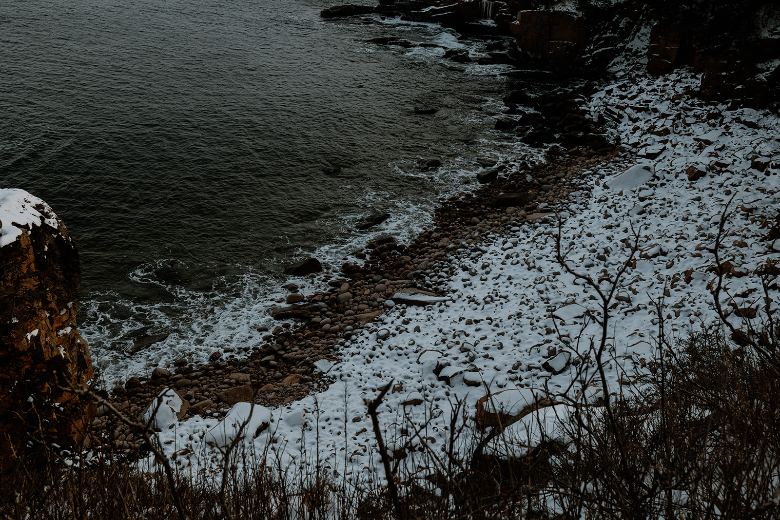 Winter Elopement in Acadia National Park | Rendezvous Elopements ...