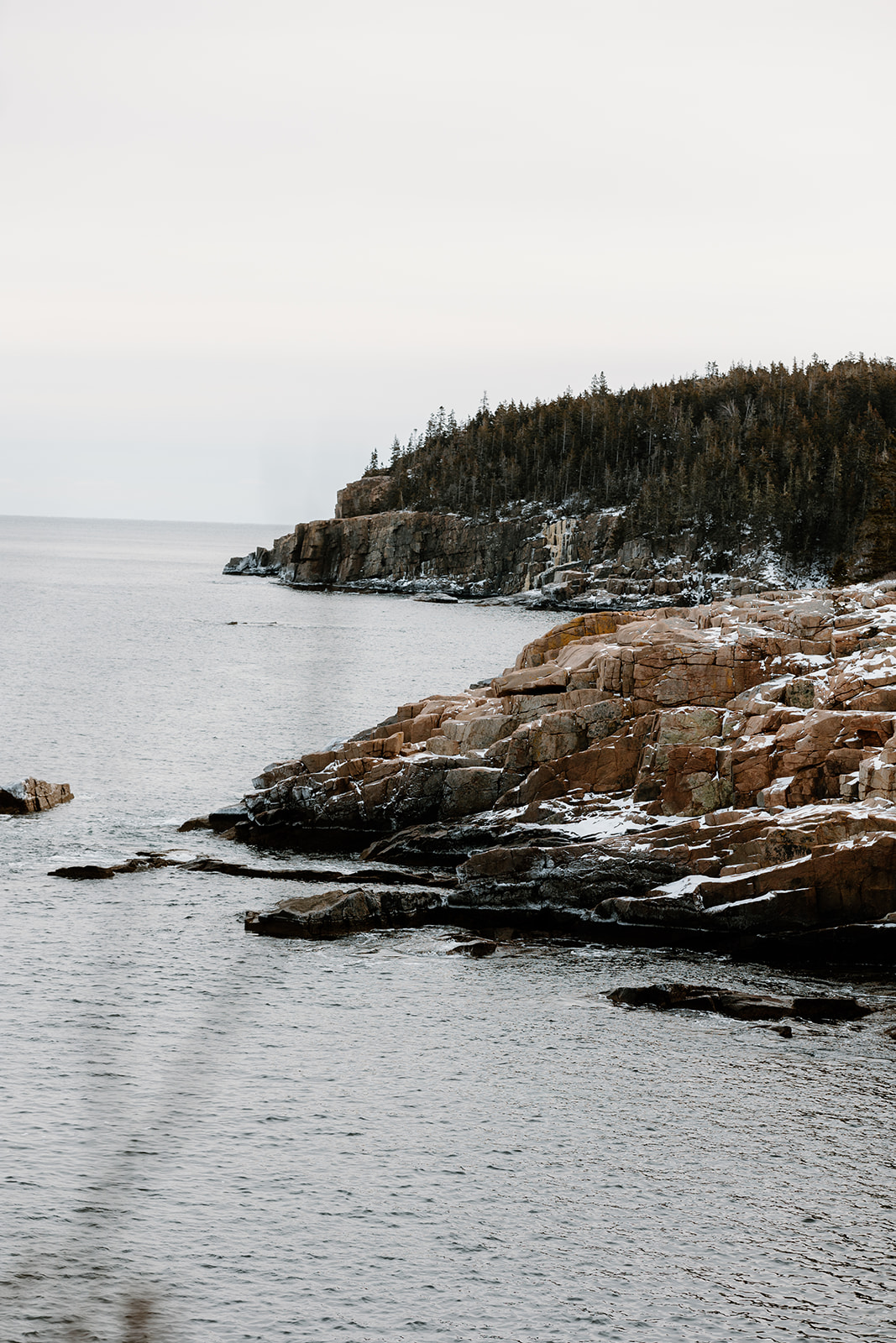 Winter Elopement in Acadia National Park | Rendezvous Elopements ...