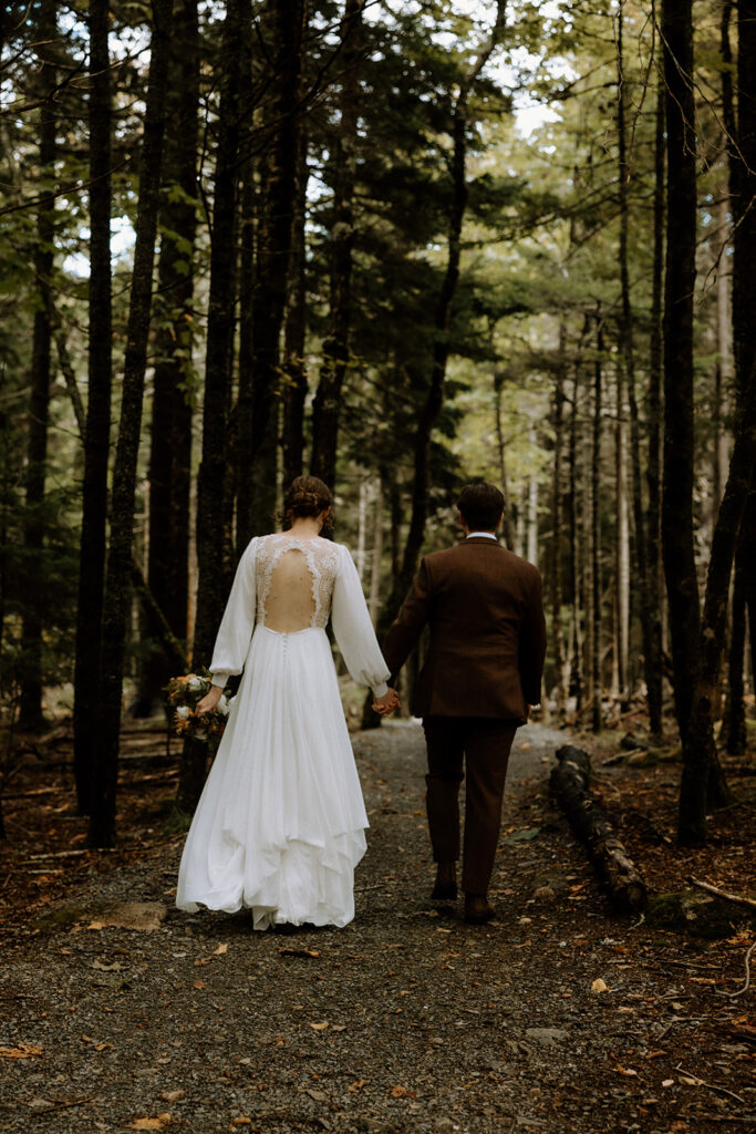 Intimate Acadia National Park Elopement by the Sea | Rendezvous ...