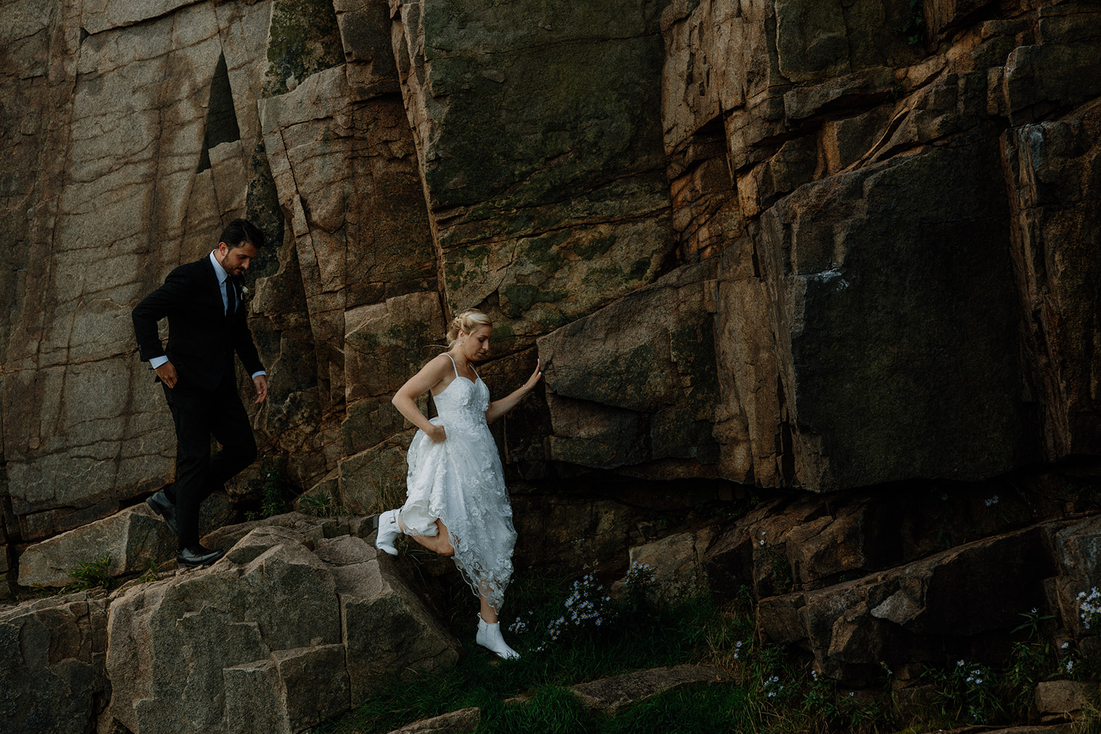 Otter Cliffs Elopement | Rendezvous Elopements | Kate & Justin ...