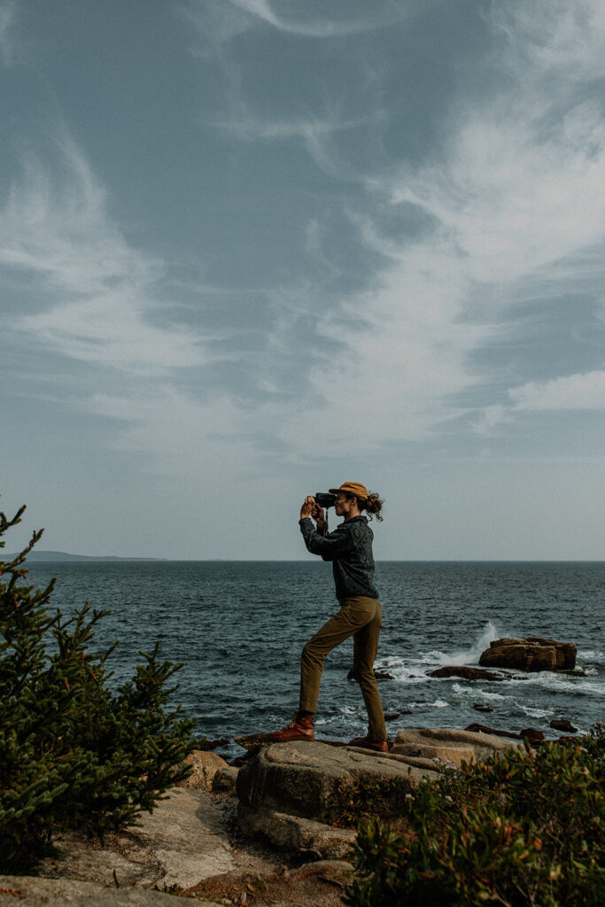 Otter Cliffs Elopement | Rendezvous Elopements | Kate & Justin ...